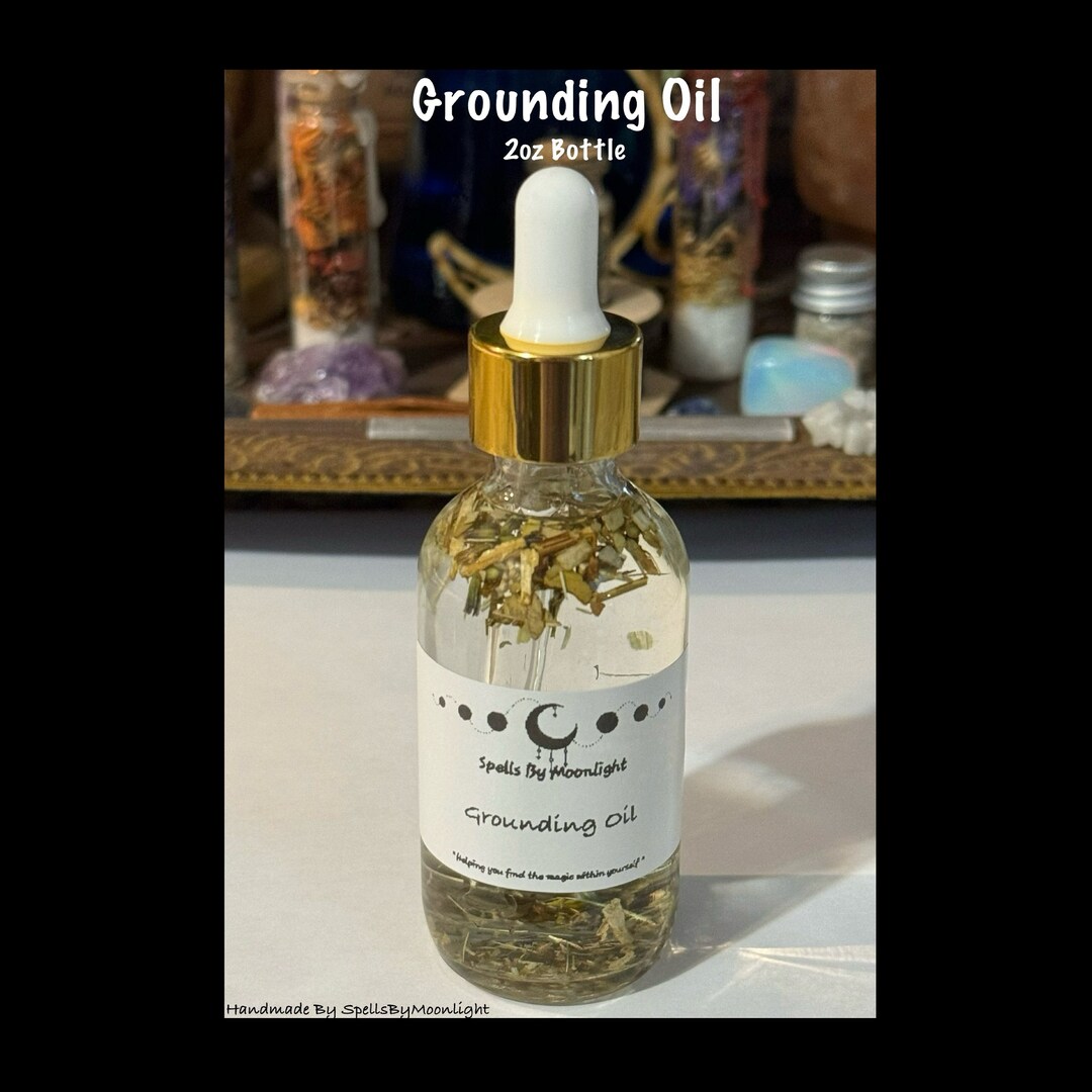 Grounding Oil Balancing Centering Intention Oil - Etsy