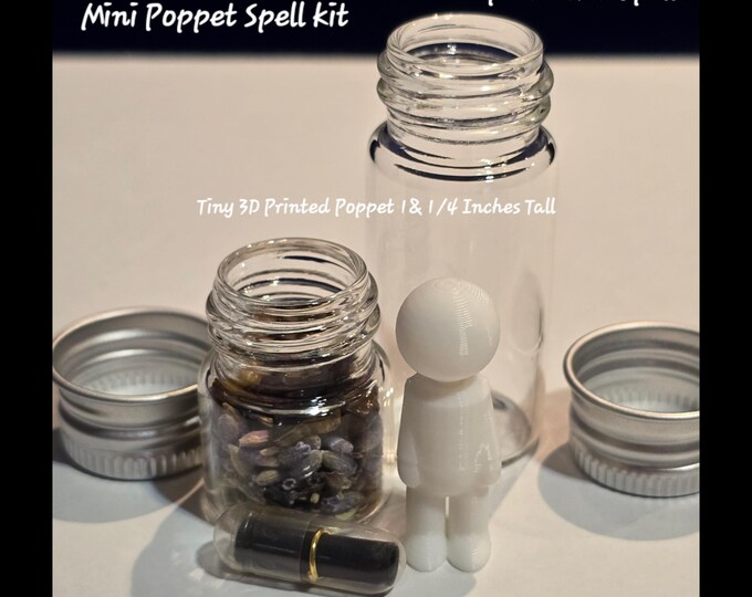 Mini Poppet Doll Spell Kit for Protection - Etsy