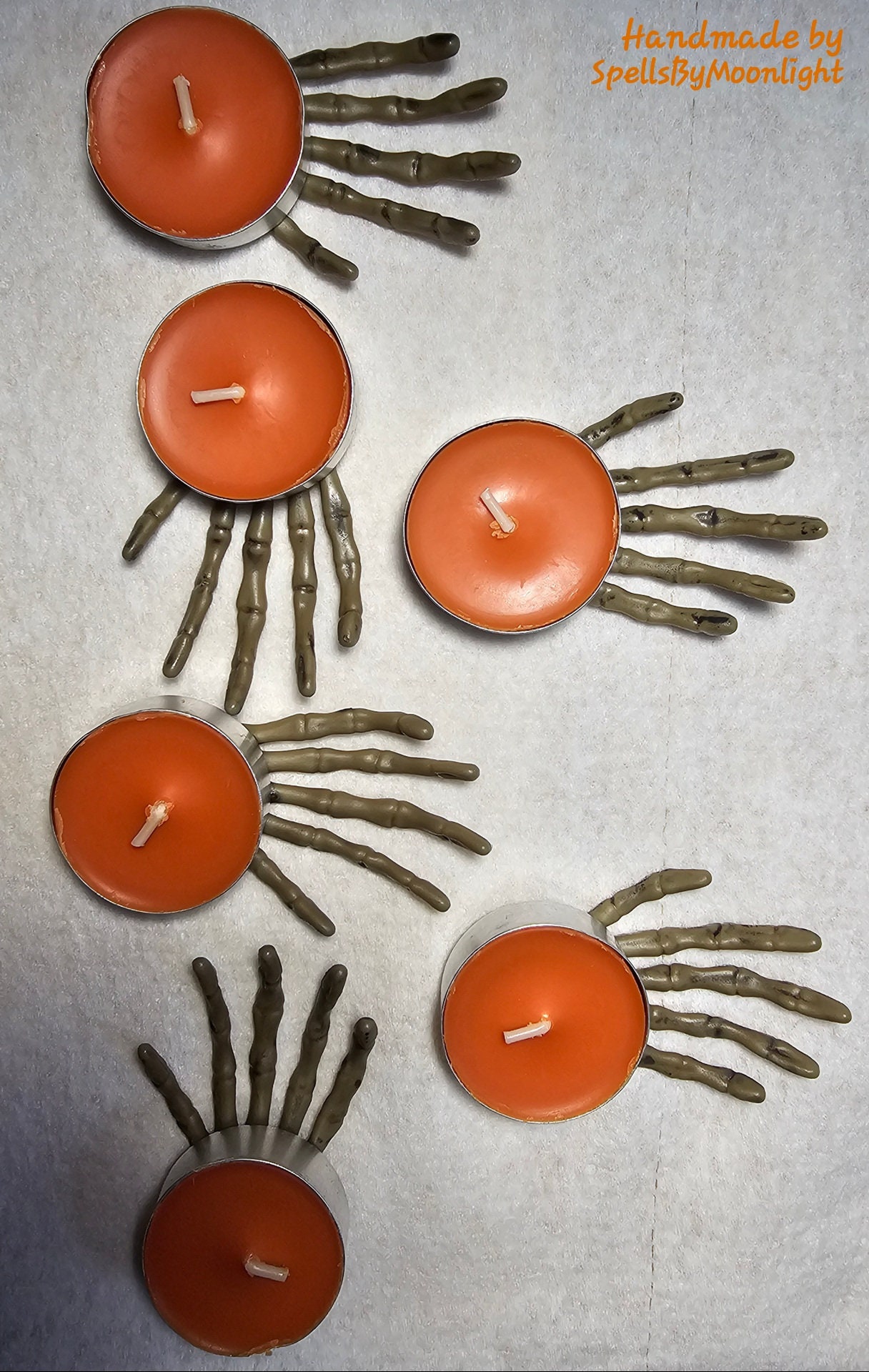 Skeleton Hand Candle Skeleton Candle Halloween Party Decor - Etsy