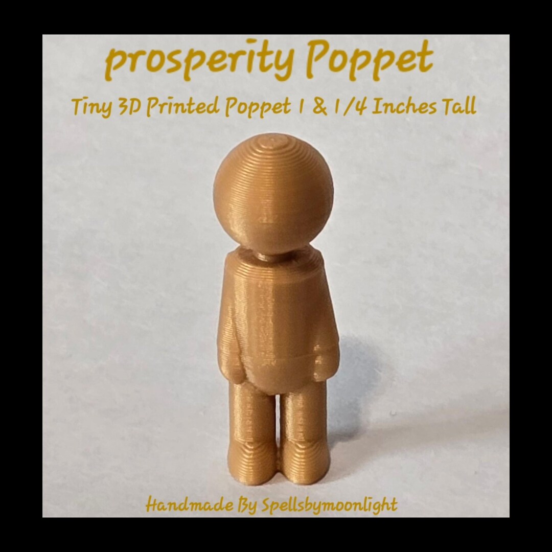 Prosperity Poppet 3D Printed Poppet Mini Poppet for Prosperity Pocket ...