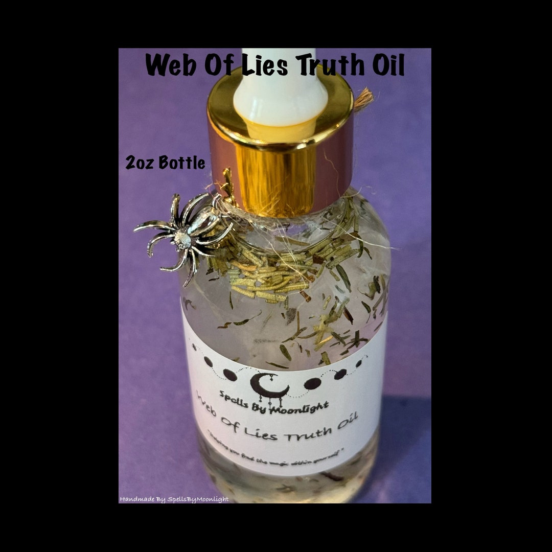 Truth Spell Oil Candle Dressing Oil Spider Oil Divination Oil - Etsy
