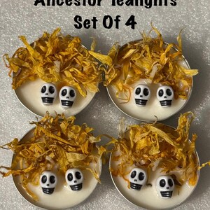 Ancestor Altar Candle Ancestor Tealights Honoring Ancestors Dia De Los ...