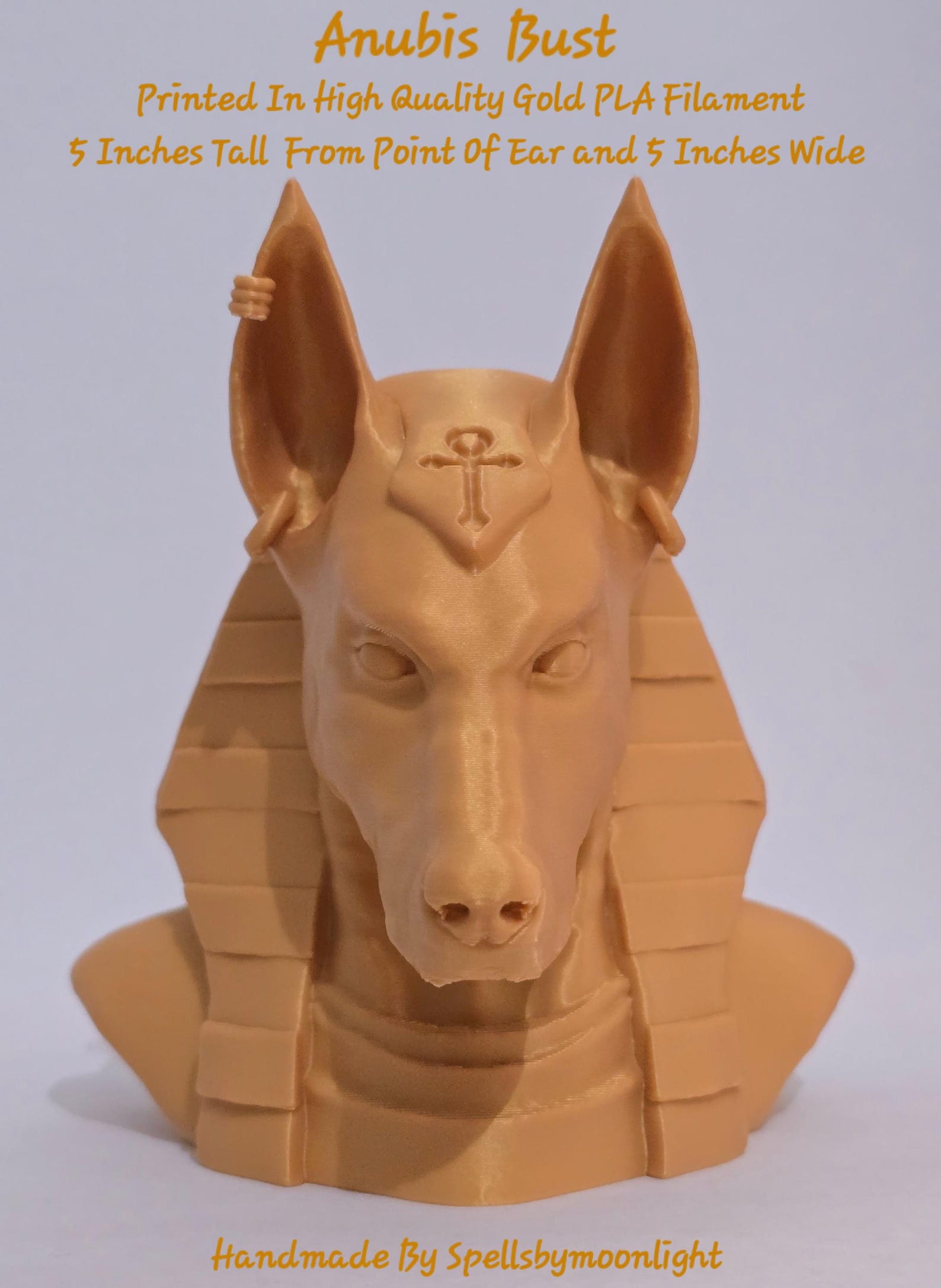 Anubis God of Afterlife 3D Printed Bust Anubis Bust Anubis Statue ...