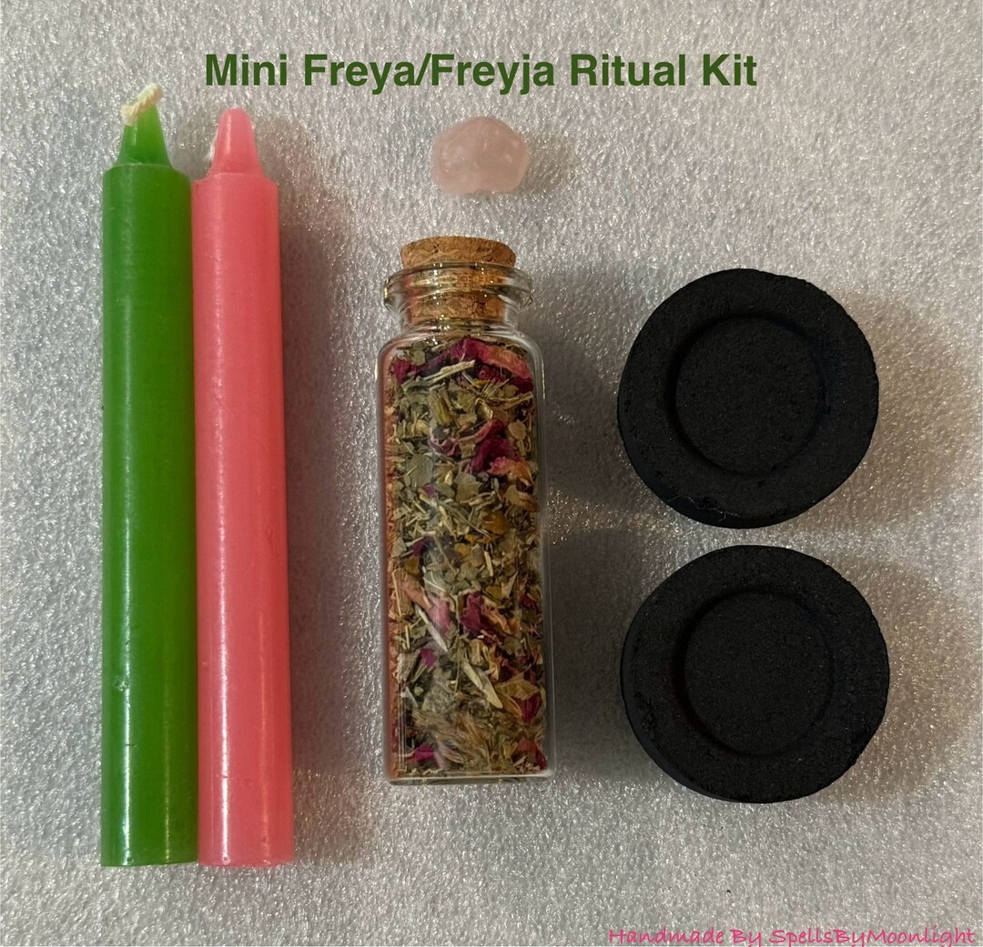 Mini Freya Invoking Ritual Kit Connect With Freyja Invoke Freya Work ...