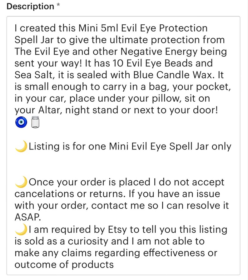 Mini Evil Eye Spell Jar Evil Eye Protection Nazar Protection - Etsy