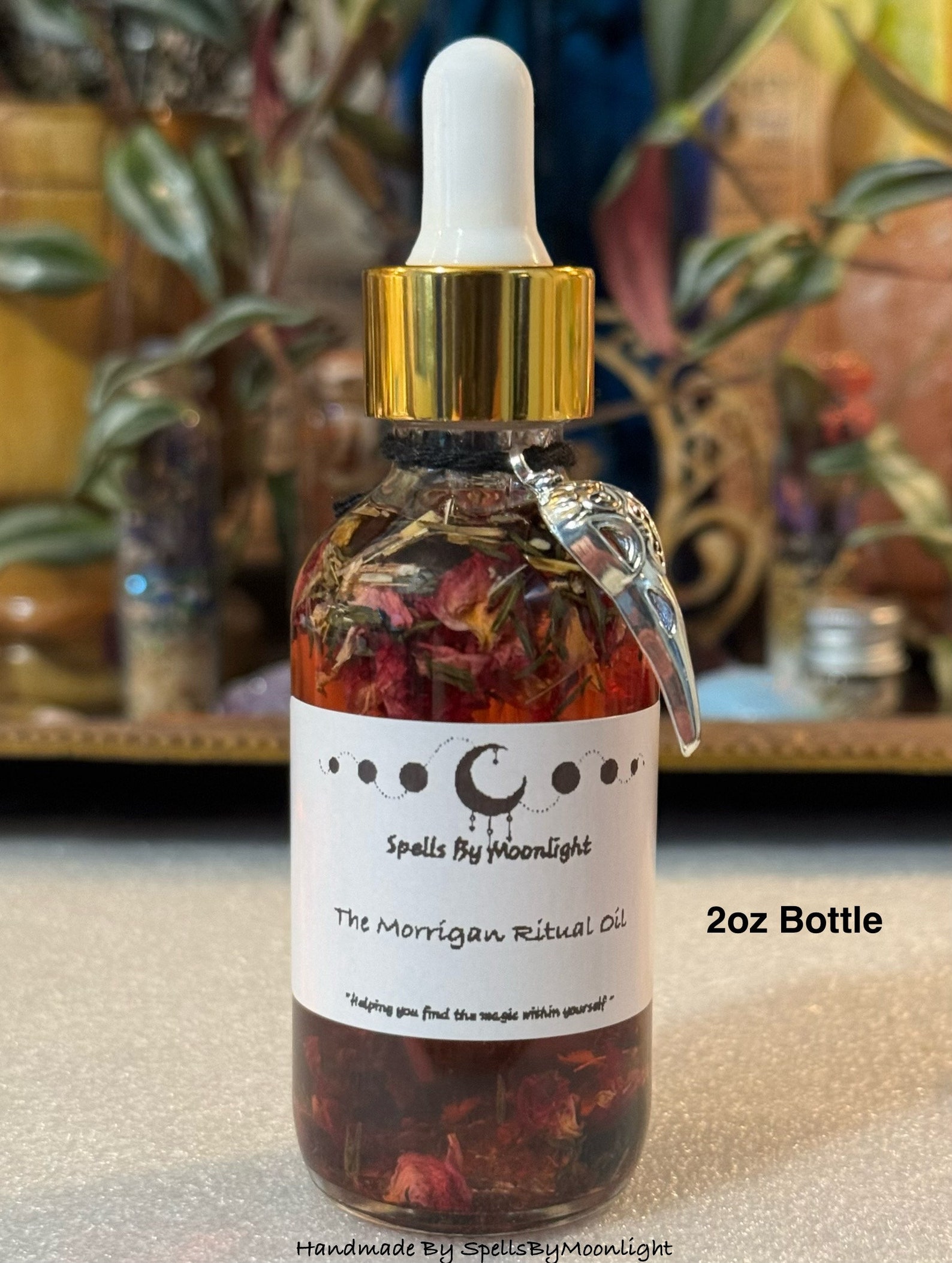 The Morrigan Ritual Oil for Invoking and Honoring Morrigan Herb and ...