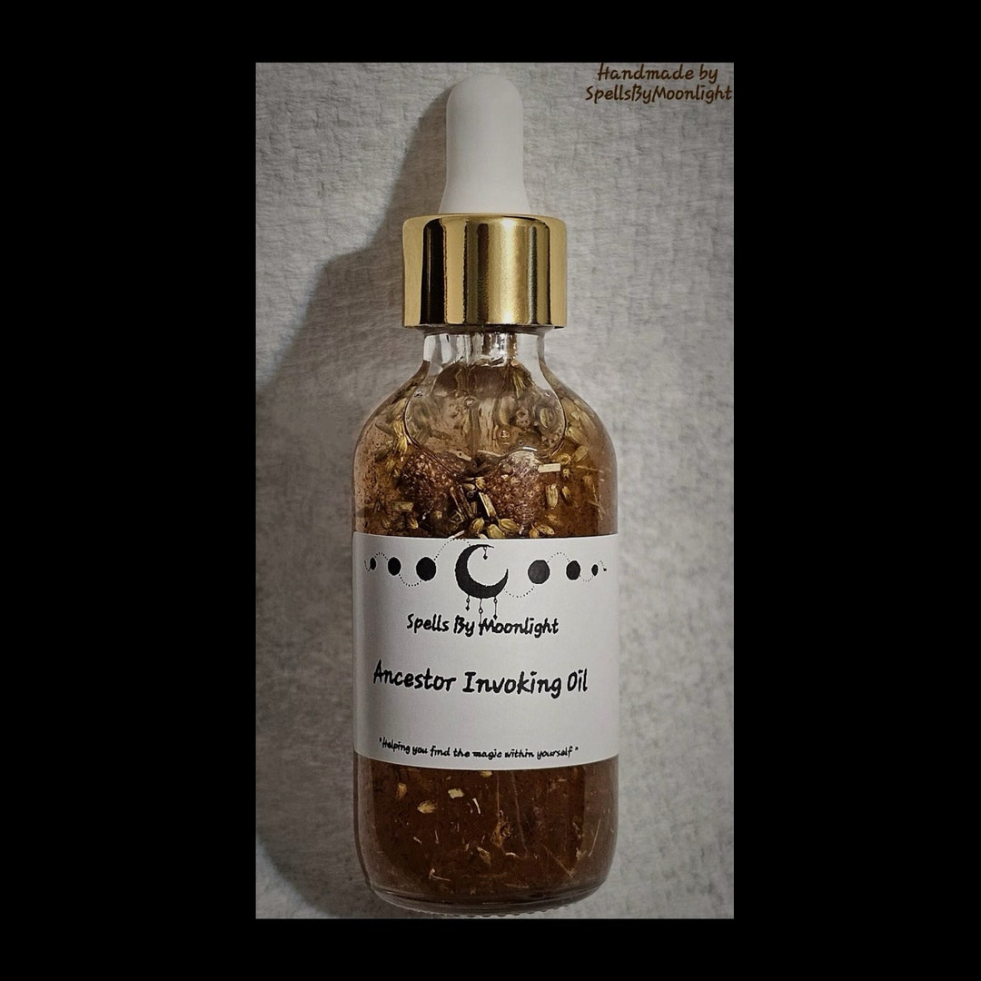 Ancestor Invoking Oil Dia De Los Muertos Oil Samhain Oil Herb Infused ...