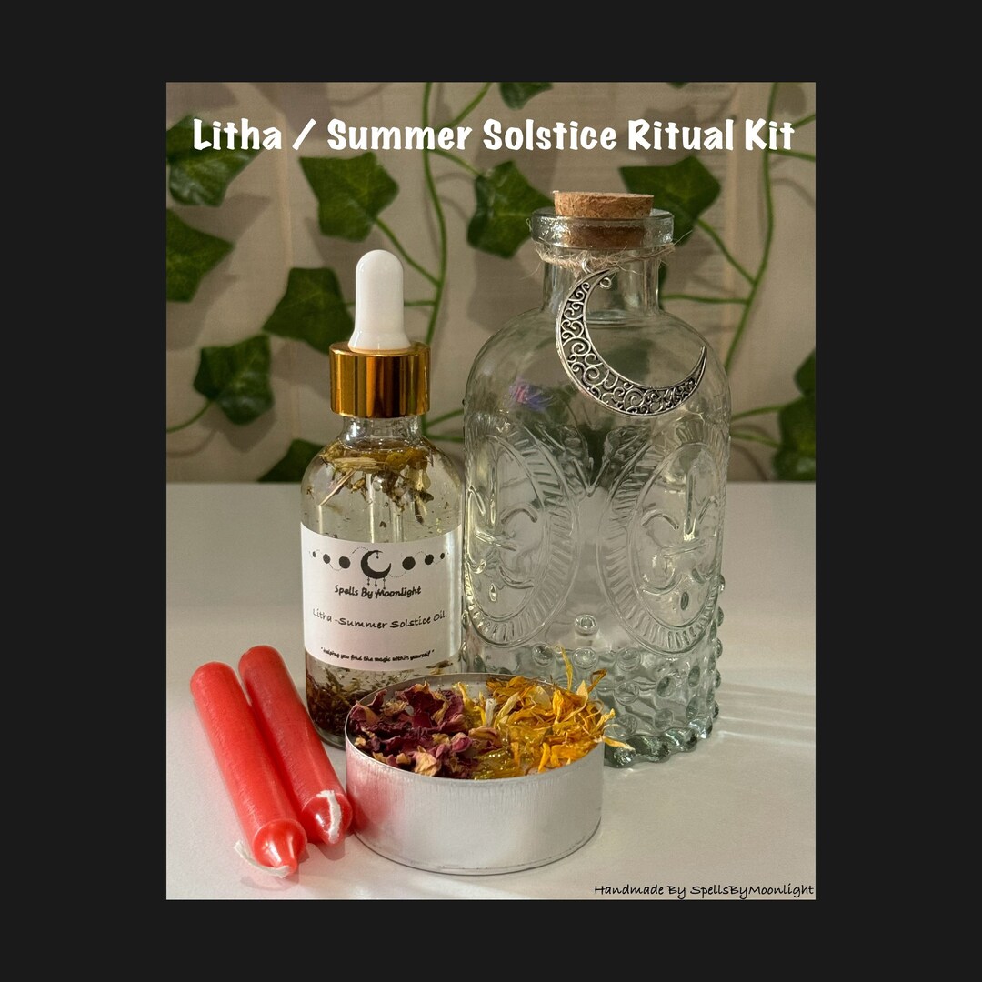 Litha Ritual Kit Summer Solstice Kit - Etsy