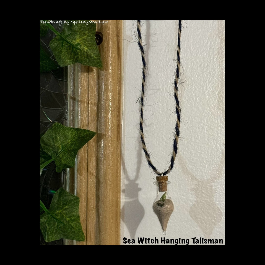 Sea Witch Talisman Hanging Siren Talisman Mermaid Talisman Sea Witch ...