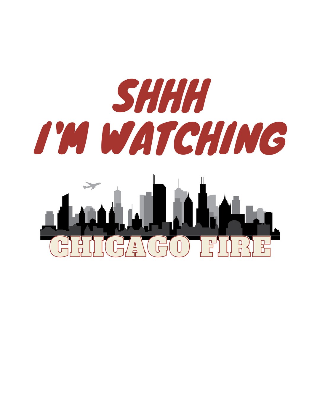 Chicago Fire Fan PNG Design for Sublimation and More - Etsy