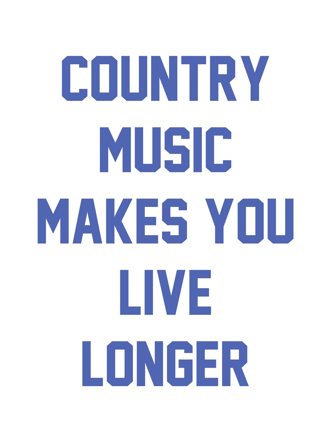 Country Music Blue - Etsy