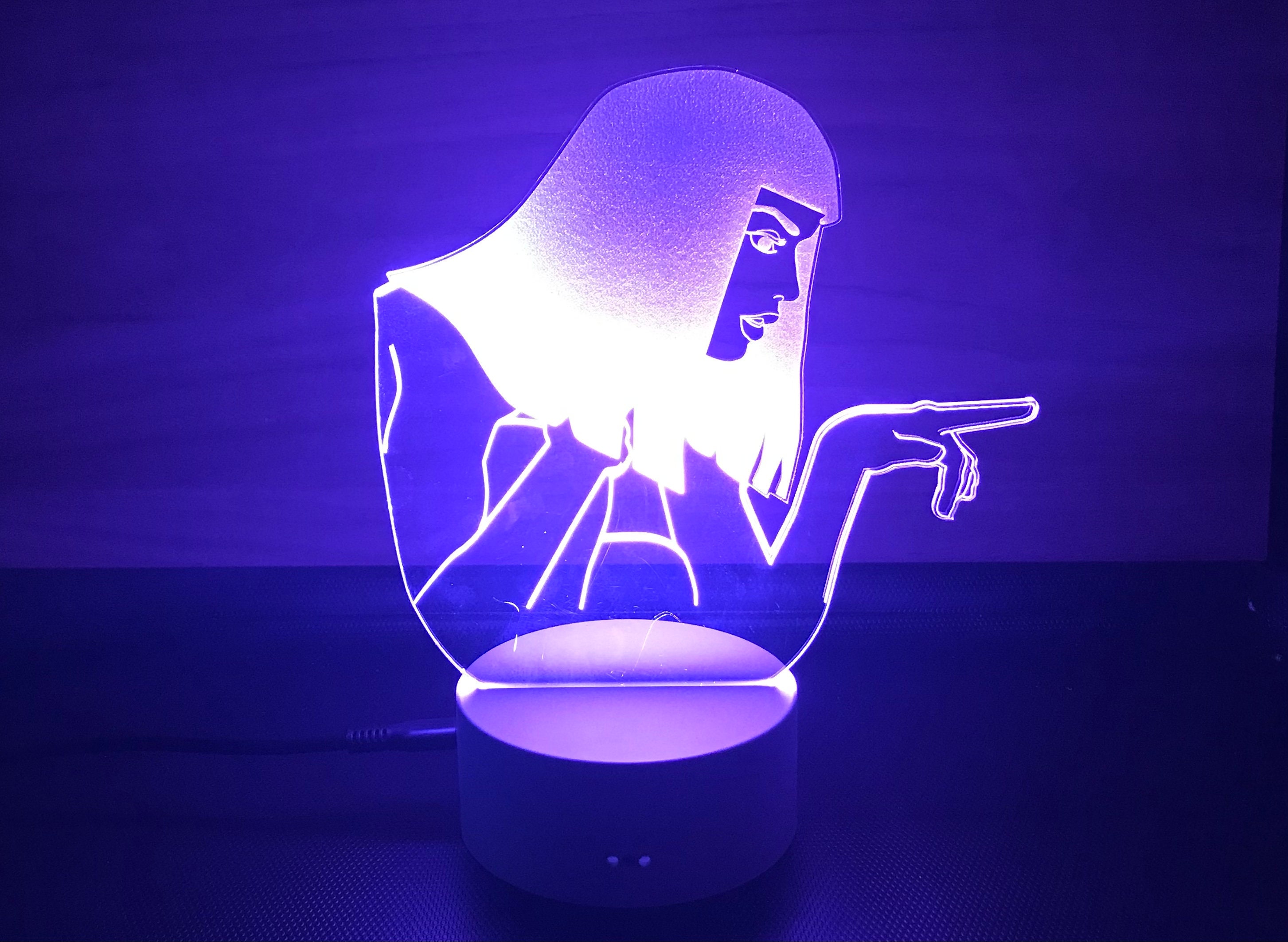 A Good Joe, Blade Runner Inspired LED Lamp - Etsy