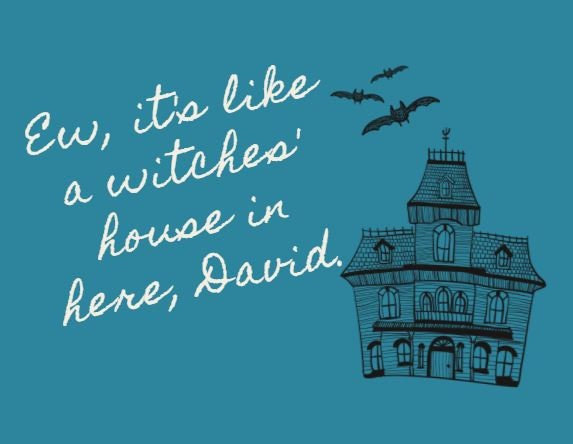 Set of 4 - Schitty Postcards - Etsy