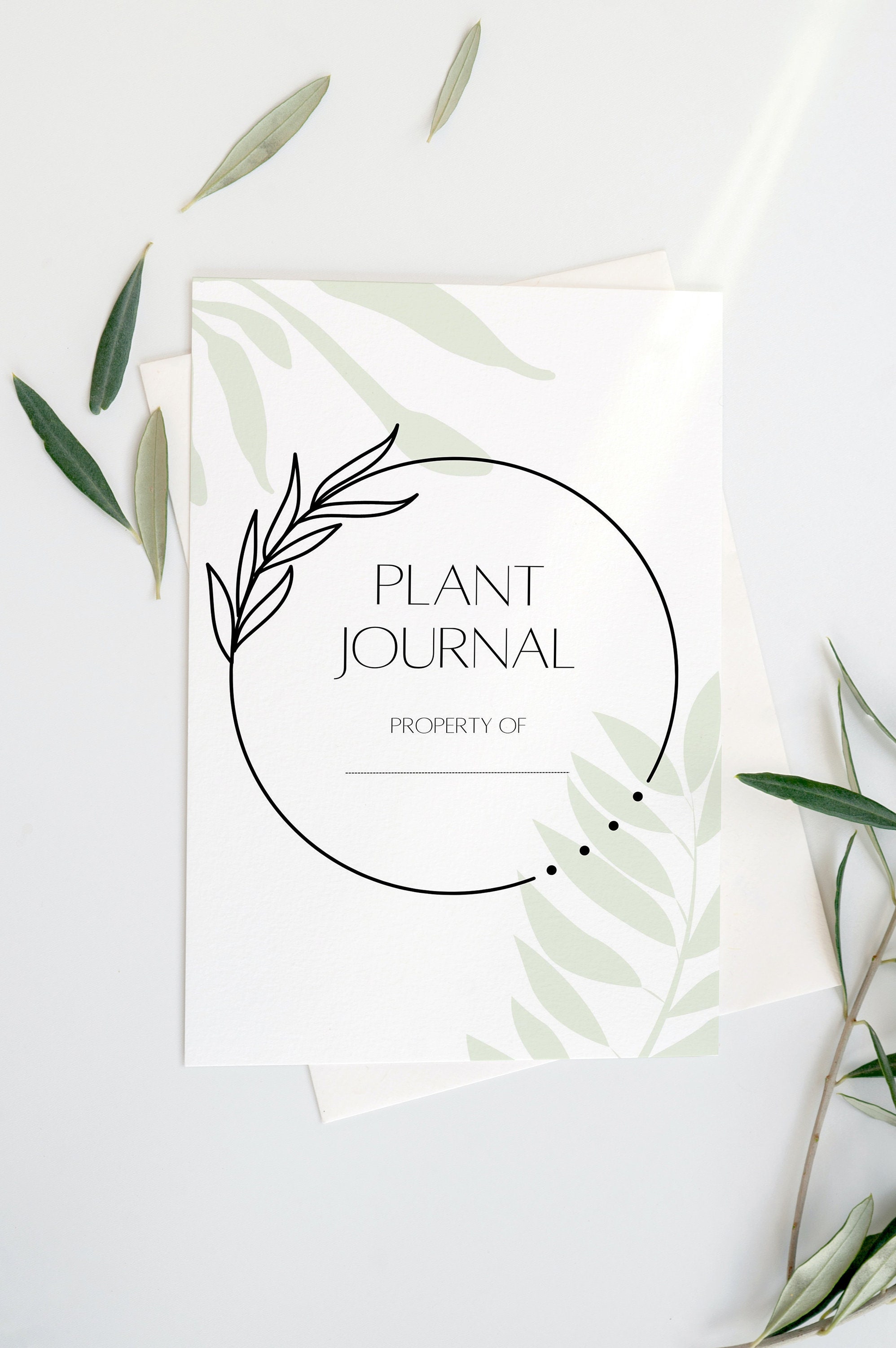 PRINTABLE Plant Journal | Digital Gardening Diary | Downloadable Plant ...
