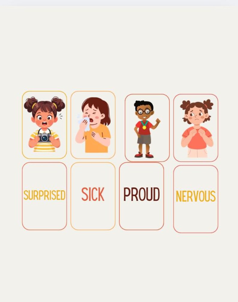 Emotion Coaching Cards for Kids | Printable Feelings Flashcards ...