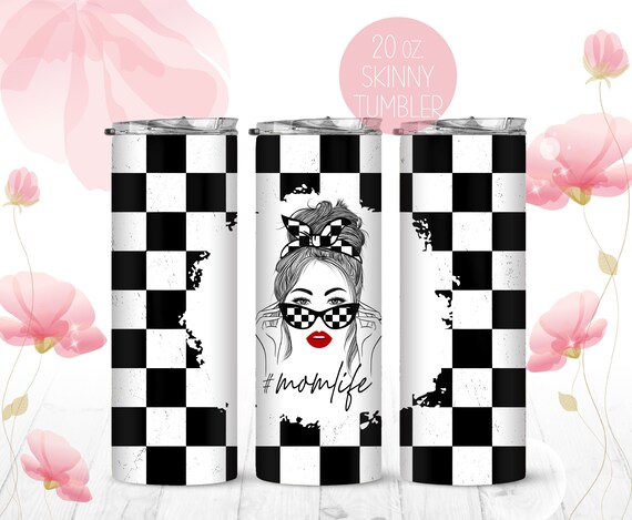 Add Text Messy Buns Racing Life Sublimation Design Wraps for - Etsy