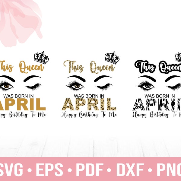 Born in April - Etsy