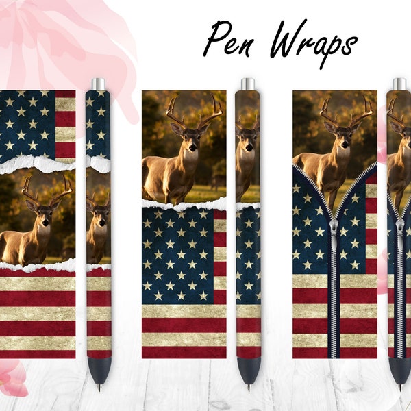 Pen and Ink Deer Art - Etsy