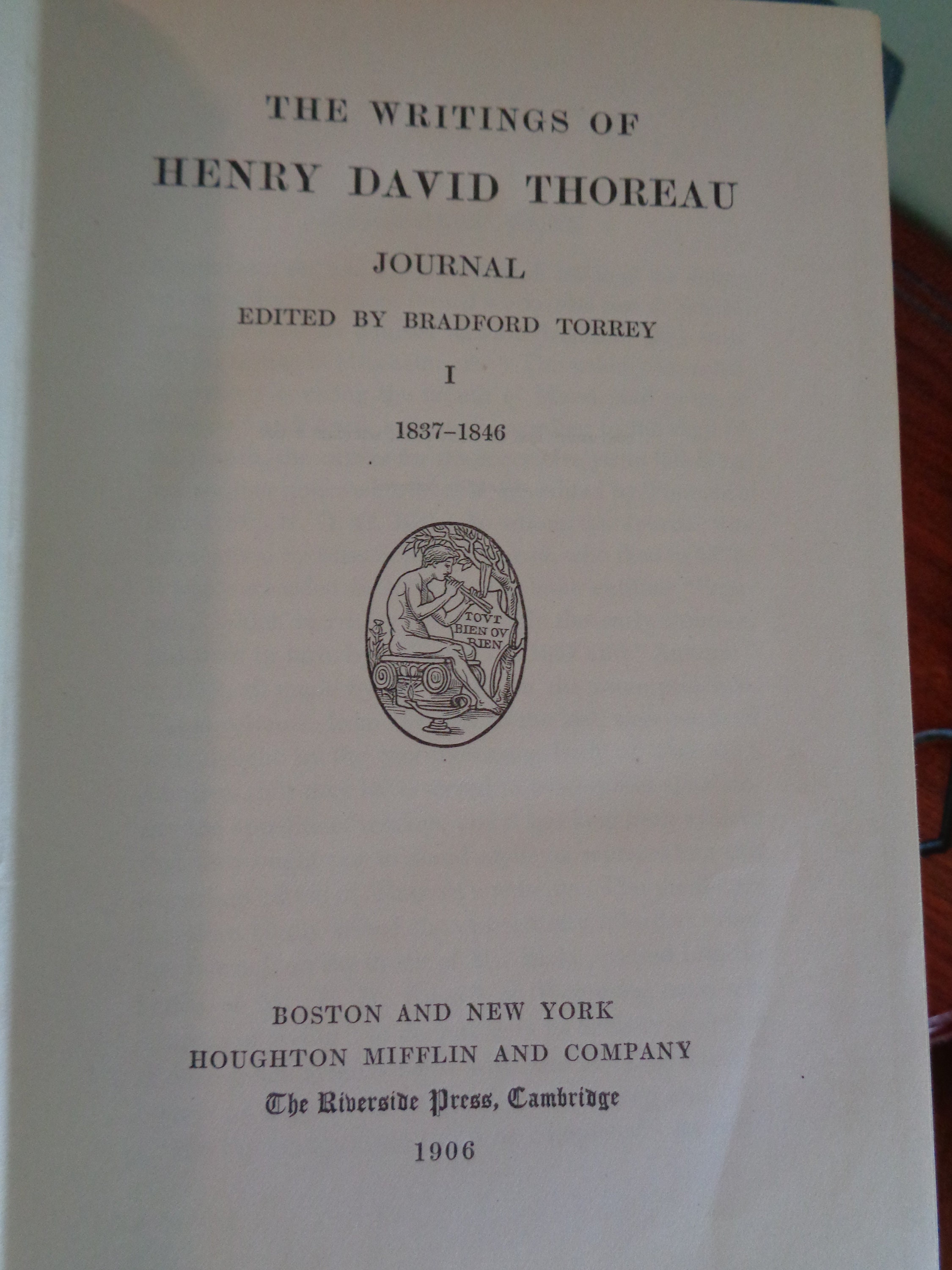Thoreau's Writings 15 Volumes 1906 Houghton Mifflin Maine - Etsy