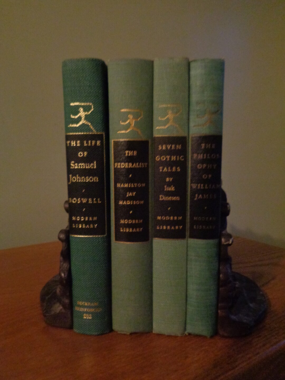 Four Modern Library Books History Philosophy the Federalist Seven ...