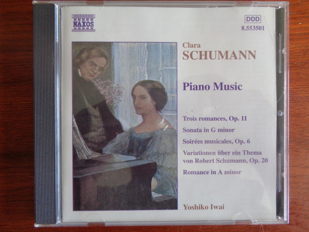 Clara Schumann Piano Music CD | Yoshiko Iwai, Classical - Etsy