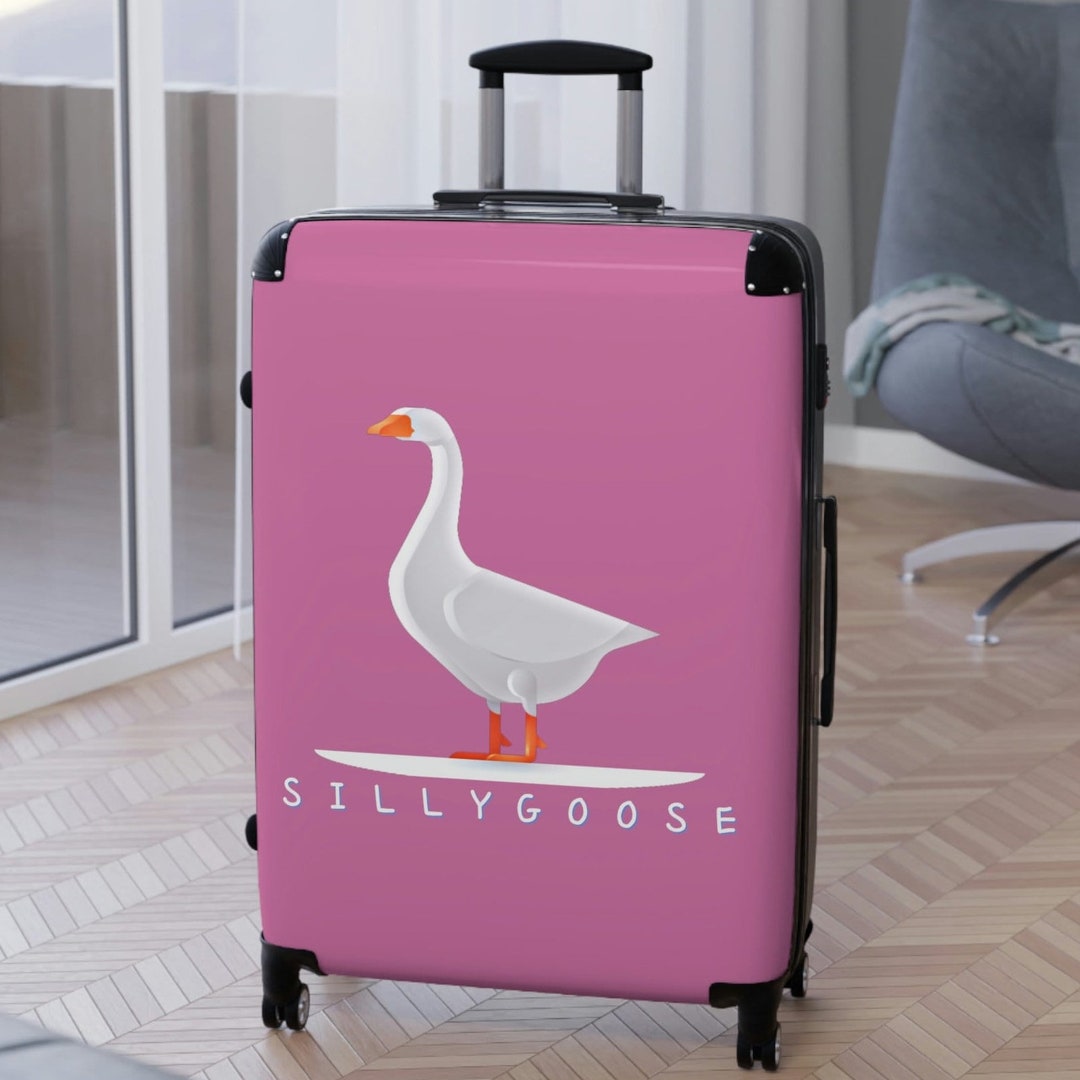 Silly Goose Luggage Trolley Case Funny Silly Goose Bag , Silly Goose ...