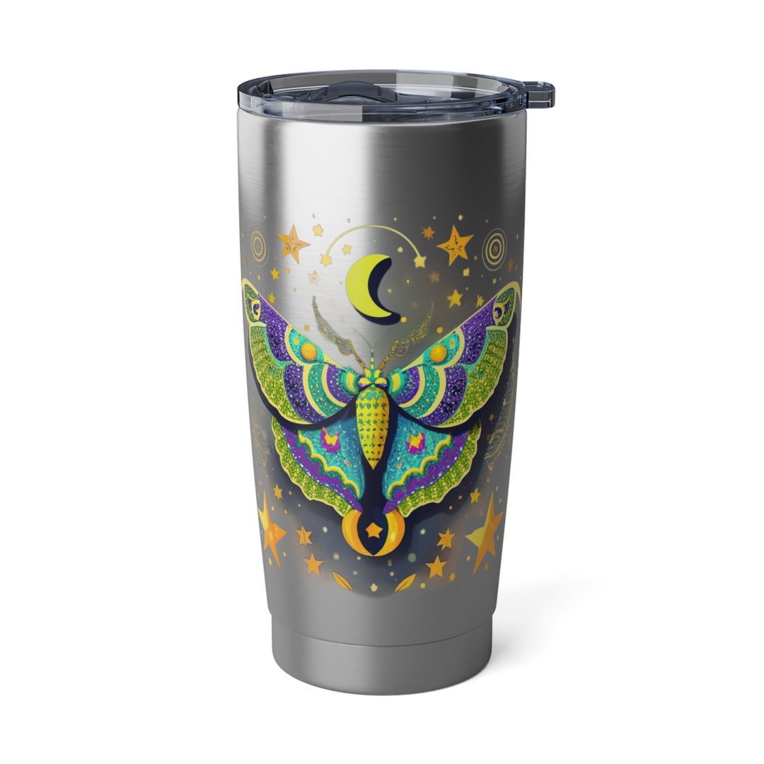 Luna Moth Tumbler, Luna Moth Gothic Dark Academia Gifts,vagabond 20oz ...