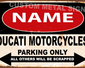 Metal Ducati Sign - Etsy