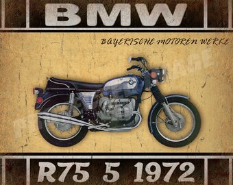Bmw Motorcycle Sign - Etsy UK