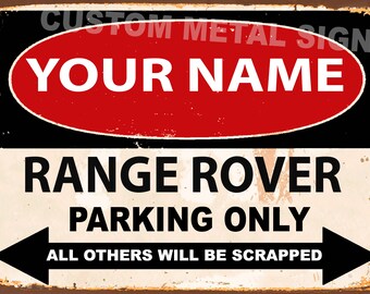 Range Rover Sign - Etsy