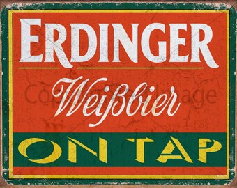 Erdinger Sign - Etsy