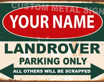 Landrover Sign | Etsy
