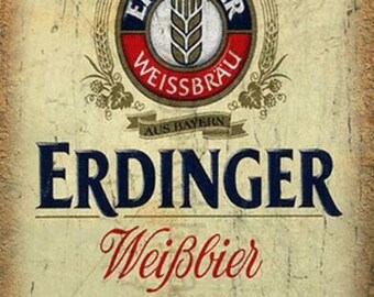 Erdinger Sign - Etsy
