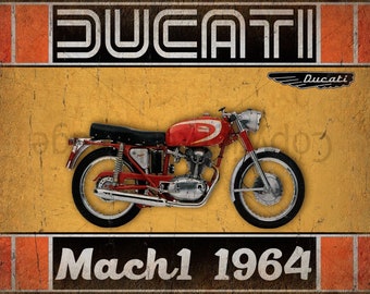 Metal Ducati Sign - Etsy