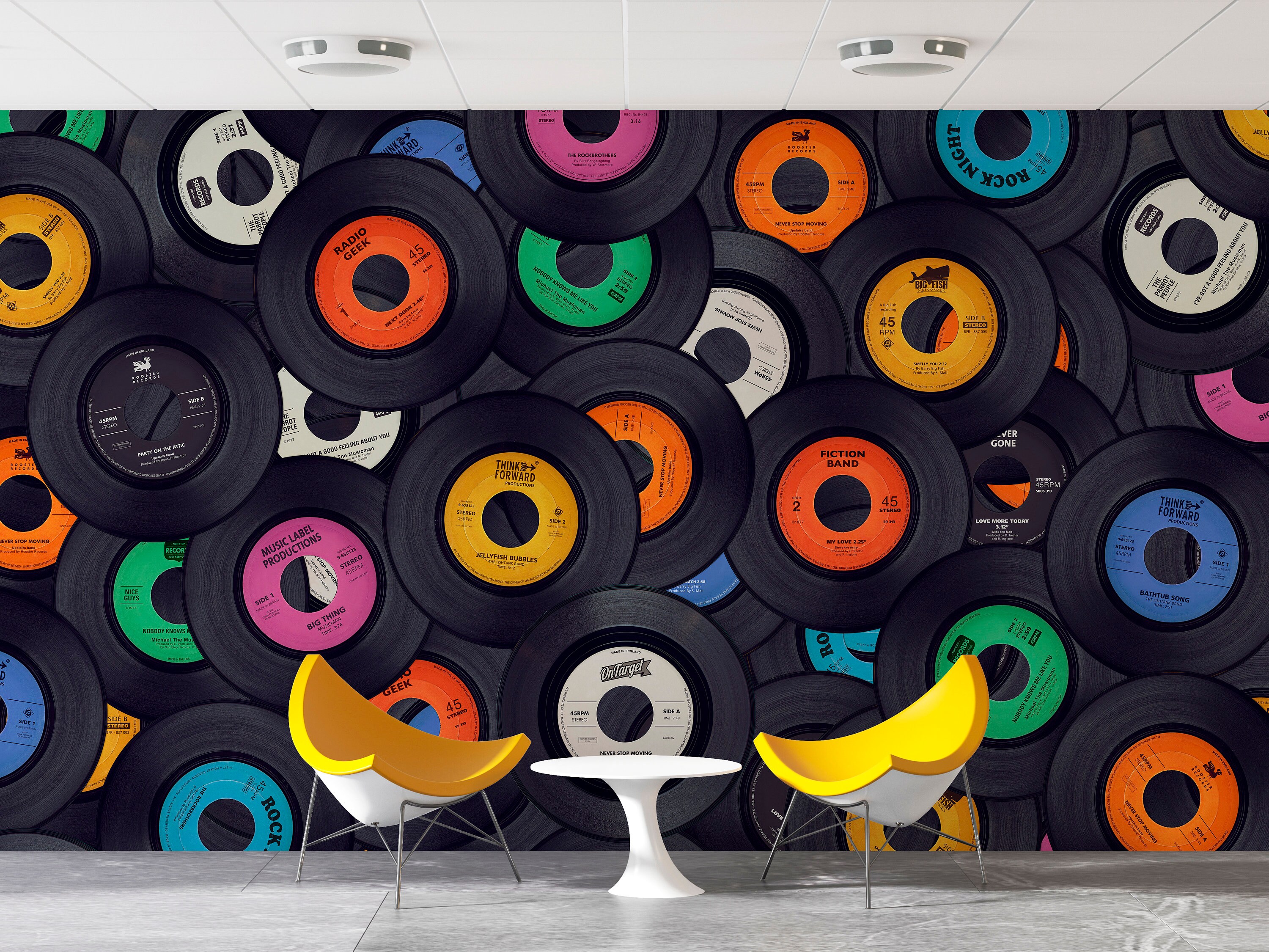 Vinyl Records Wallpaper