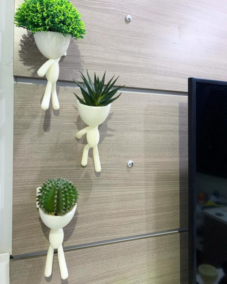 Adventurer Planter Trio Plant Buddy trio Plant Holder - Etsy