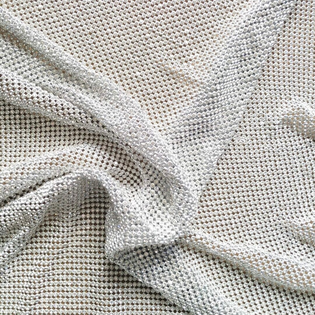 Crystal Silver Rhinestone in Silver Base - Etsy