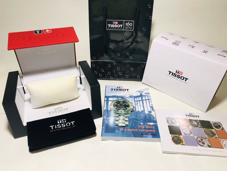 Luxury Tissot Watch Box New With Carton Sleeve Outer and | Etsy