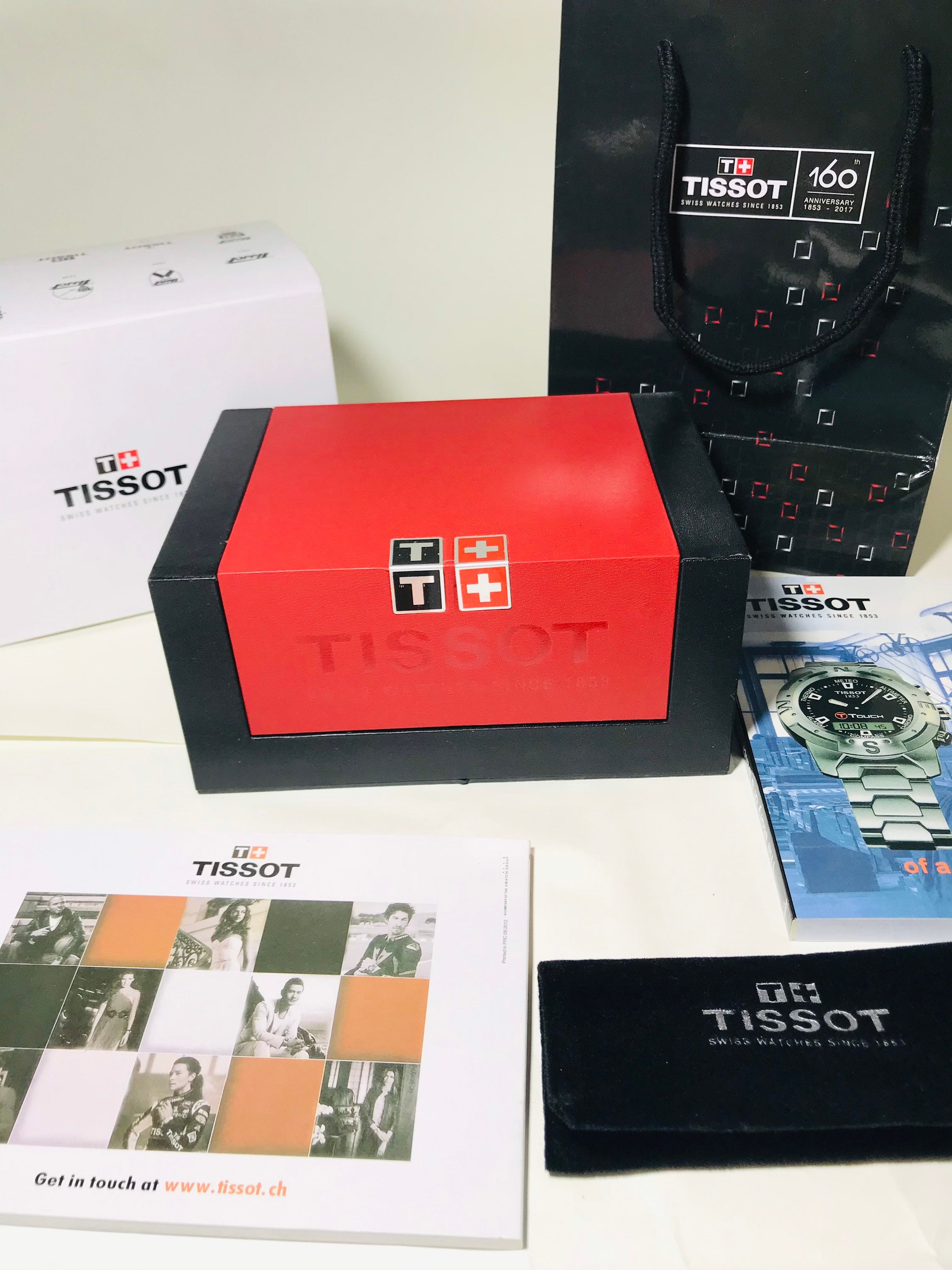 Luxury Tissot Watch Box New with carton sleeve outer and | Etsy