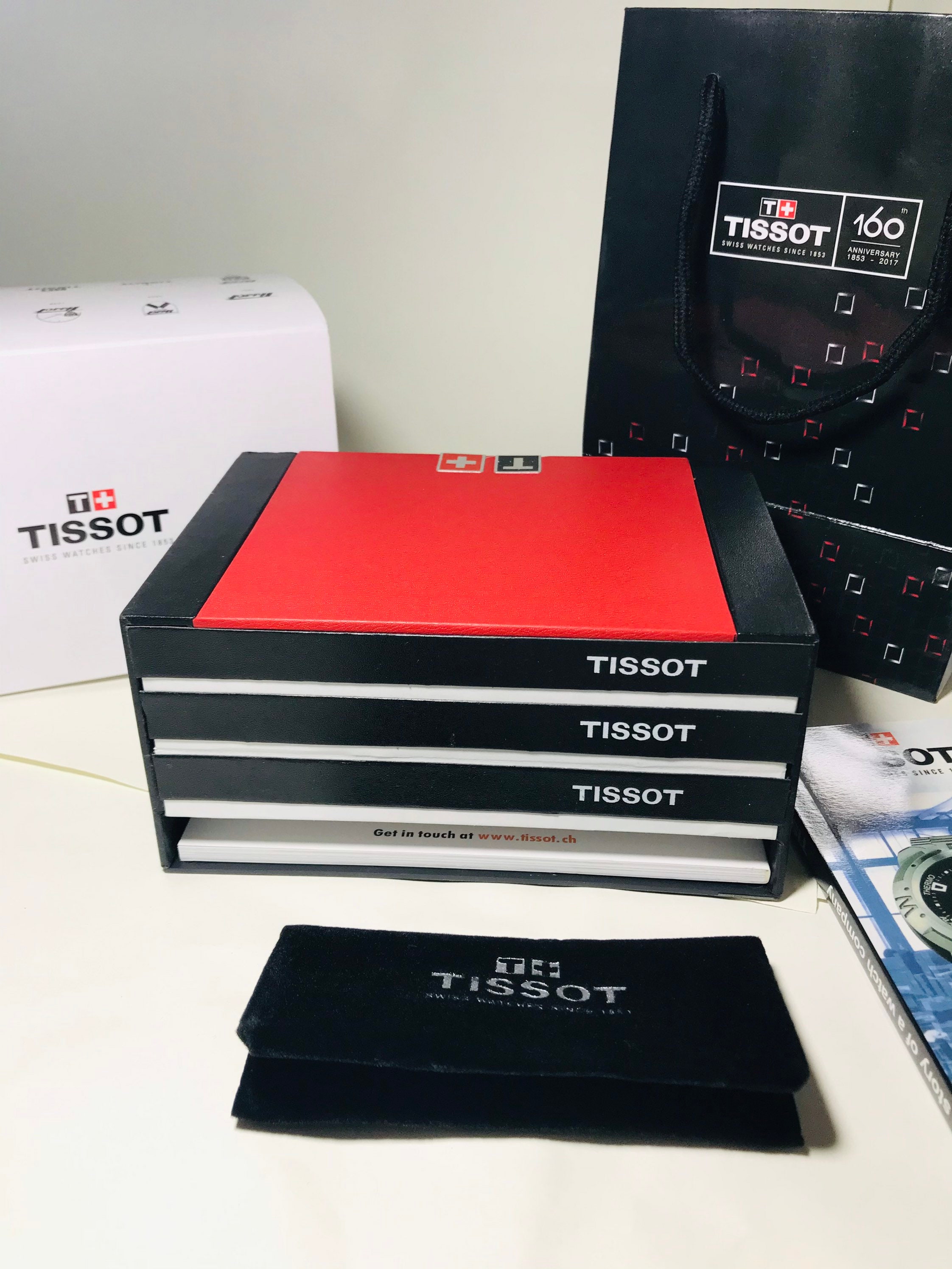Luxury Tissot Watch Box New With Carton Sleeve Outer and - Etsy UK