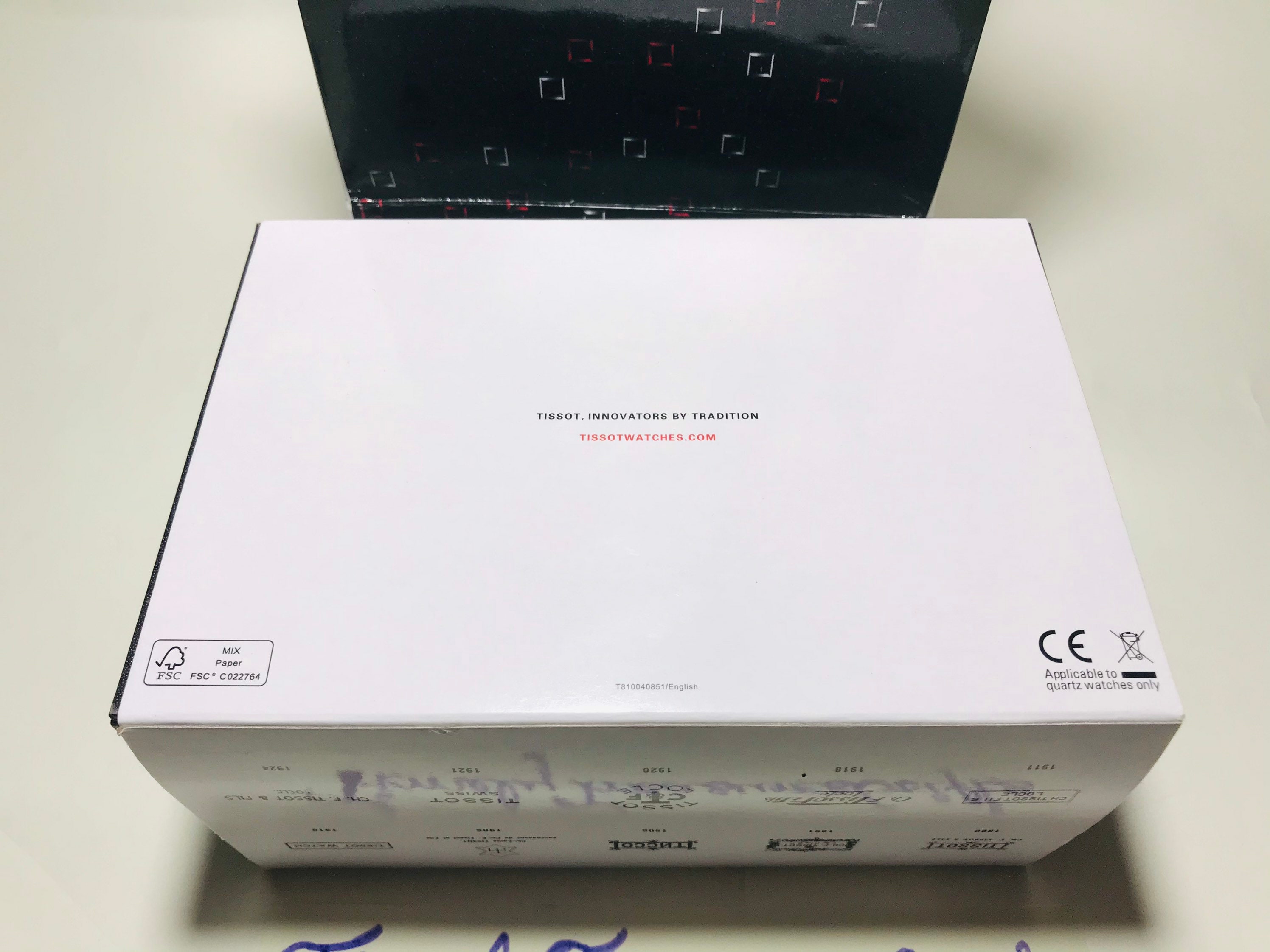 Luxury Tissot Watch Box New with carton sleeve outer and | Etsy