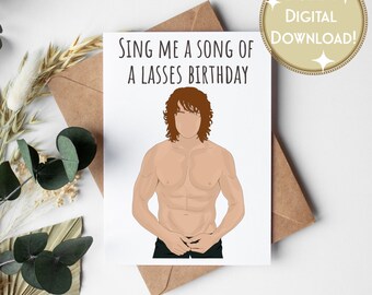 Outlander Birthday Card - Etsy