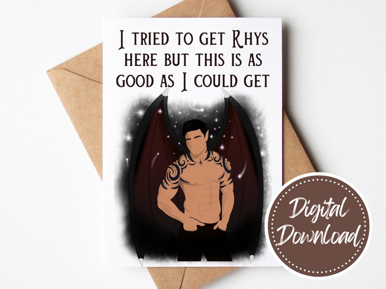 ACOTAR Card Bat Boys Card Funny Birthday Card ACOMAF Card - Etsy