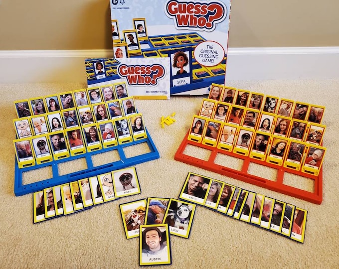 Personalized/custom Guess Who Board Game - Etsy