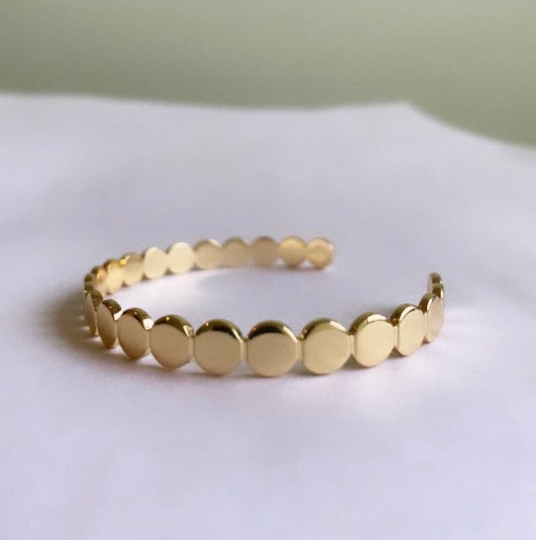 Gold Bangle Gold Bracelet Adjustable Bangle Bracelet Gold - Etsy