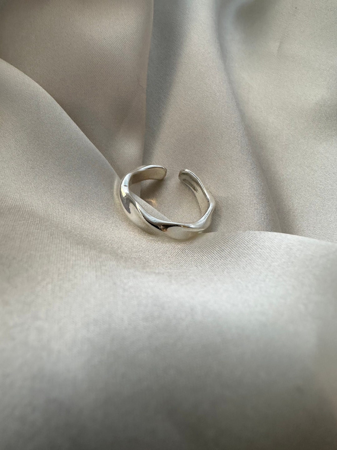 Thin Silver Ring, Minimalistic Silver Ring, Stacking Ring, Unisex ...