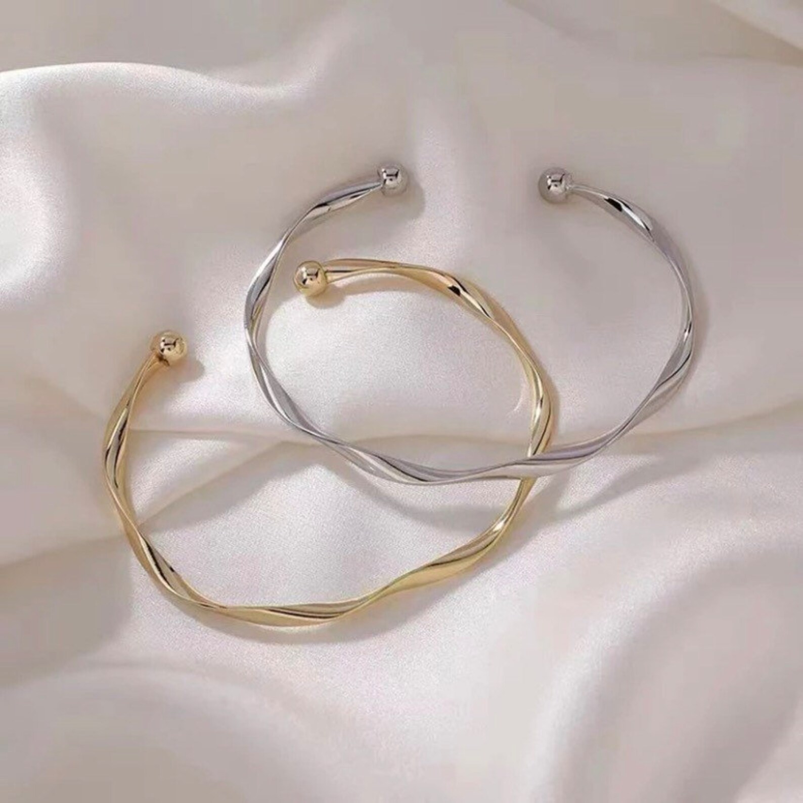 Silver Adjustable Bangle Bracelet Silver Bangle Adjustable - Etsy