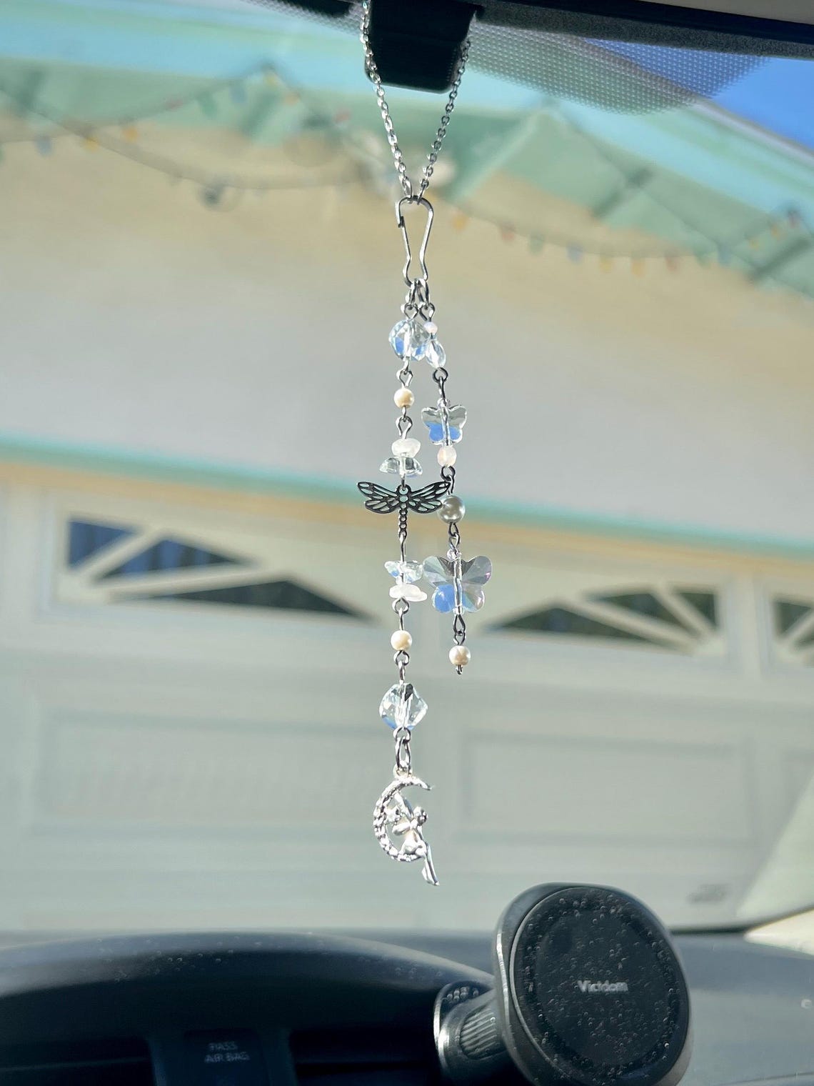 Fairy Butterfly Car Charm / Window Charm / Sun Catcher / Purse Charm ...