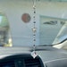 Coastal Beach Shell Car Charm / Beach Decor / Car Accessory / Rear View ...