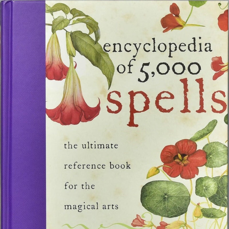 Spell Book and Candle - Etsy